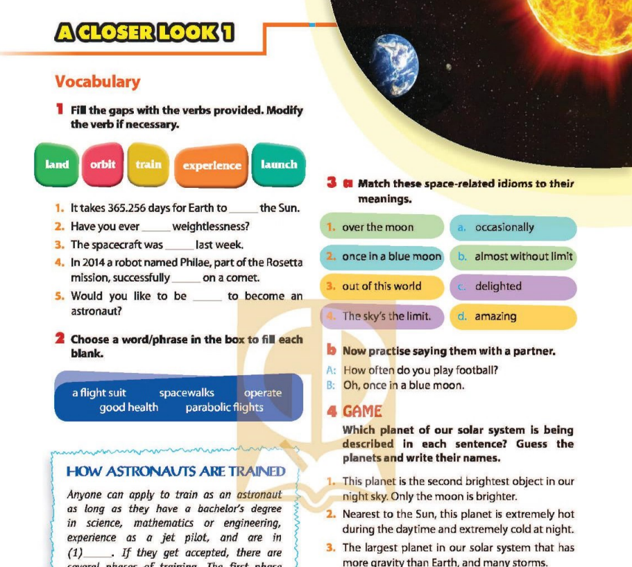 Soạn bài Tiếng Anh lớp 9 Unit 10: A closer look 1 (trang 49-50 SGK) - Trường THPT Lê Hồng Phong ...